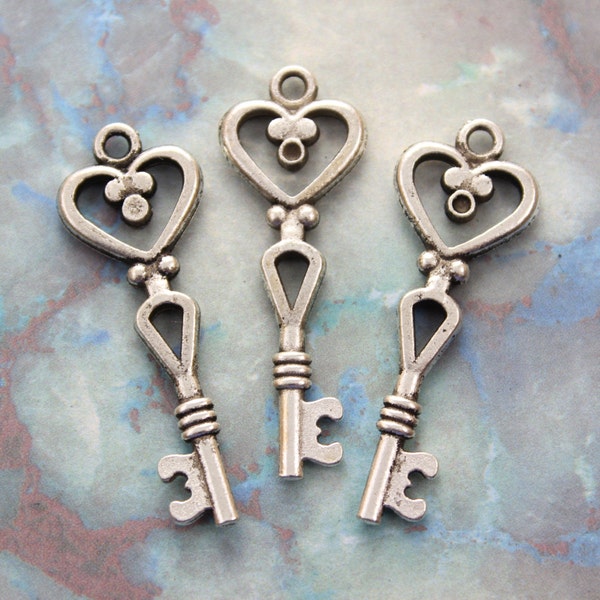 Heart Shaped Keys 50 - Etsy