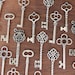 32 Antique Bronze Skeleton Key Collection Vintage Style Wholesale ...