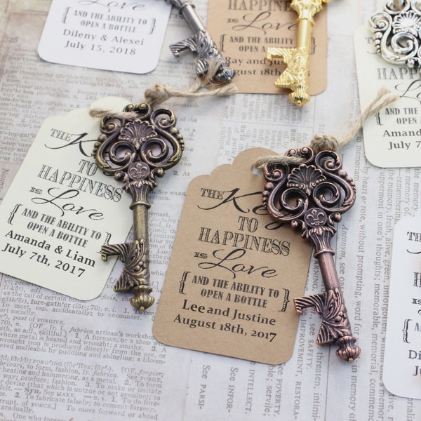 Wedding Favor Keys - Etsy