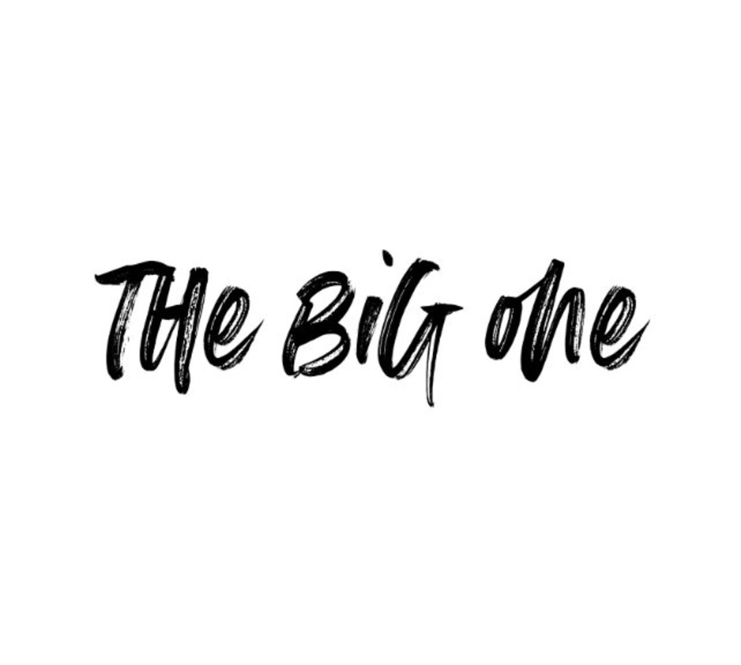 THE BIG ONE Temporary Tattoos - Etsy