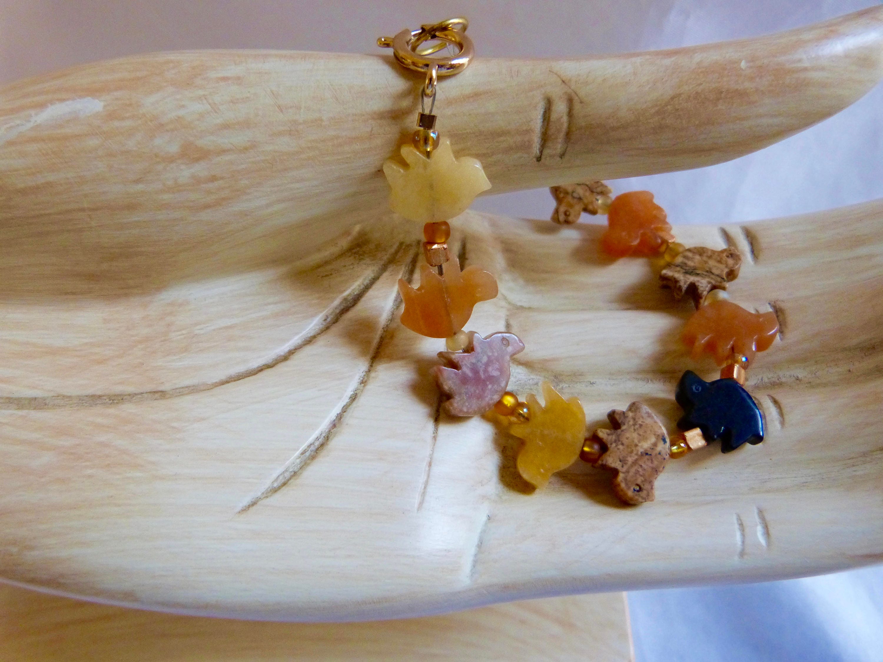Earthy BIRDS Bracelet - Etsy
