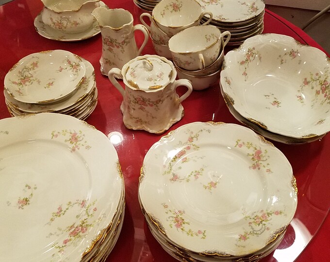 Warwick China "old Abbey" 61 Pc Dinnerware Set. 8 Places (minus 2 ...