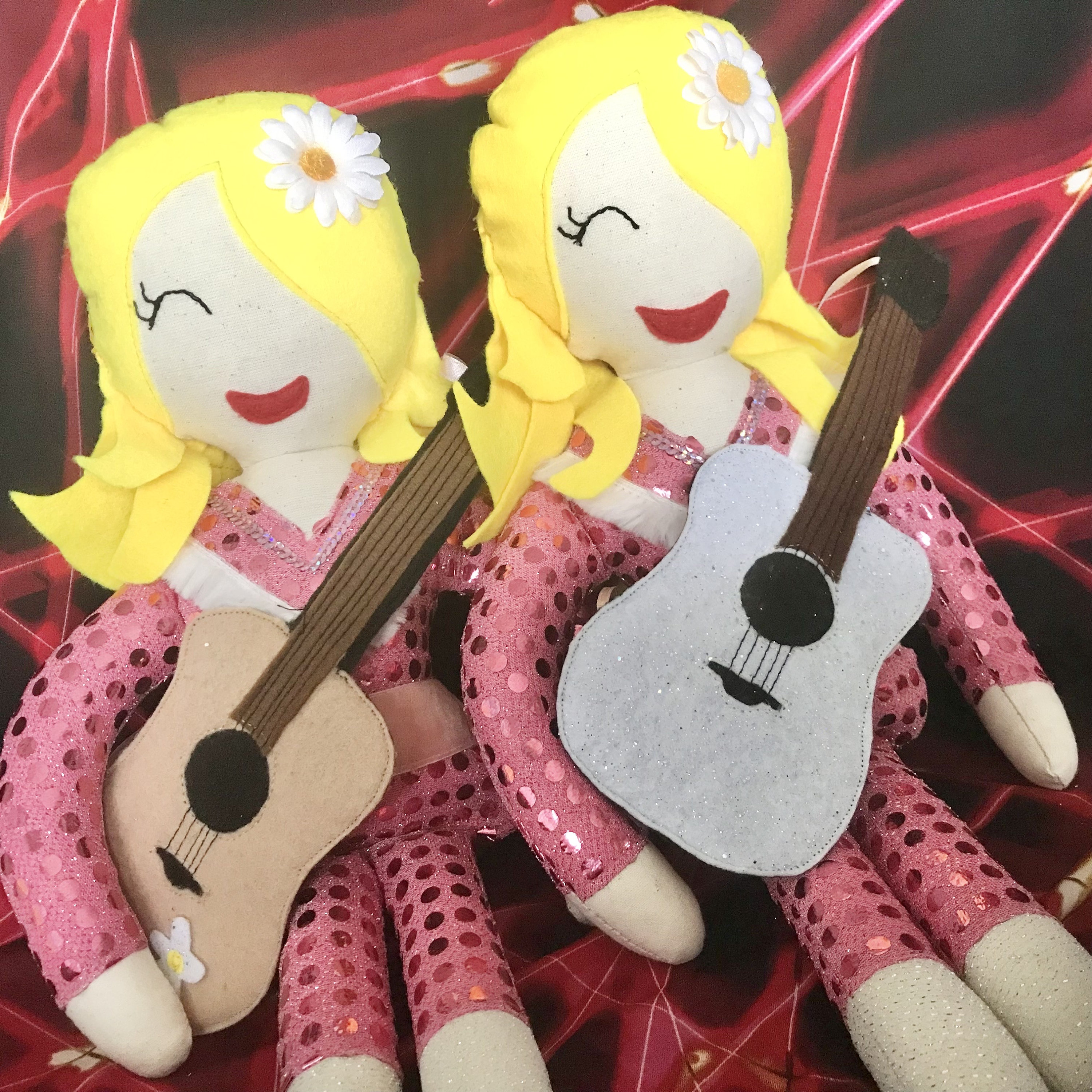 Cloth Doll Dolly Parton - Etsy