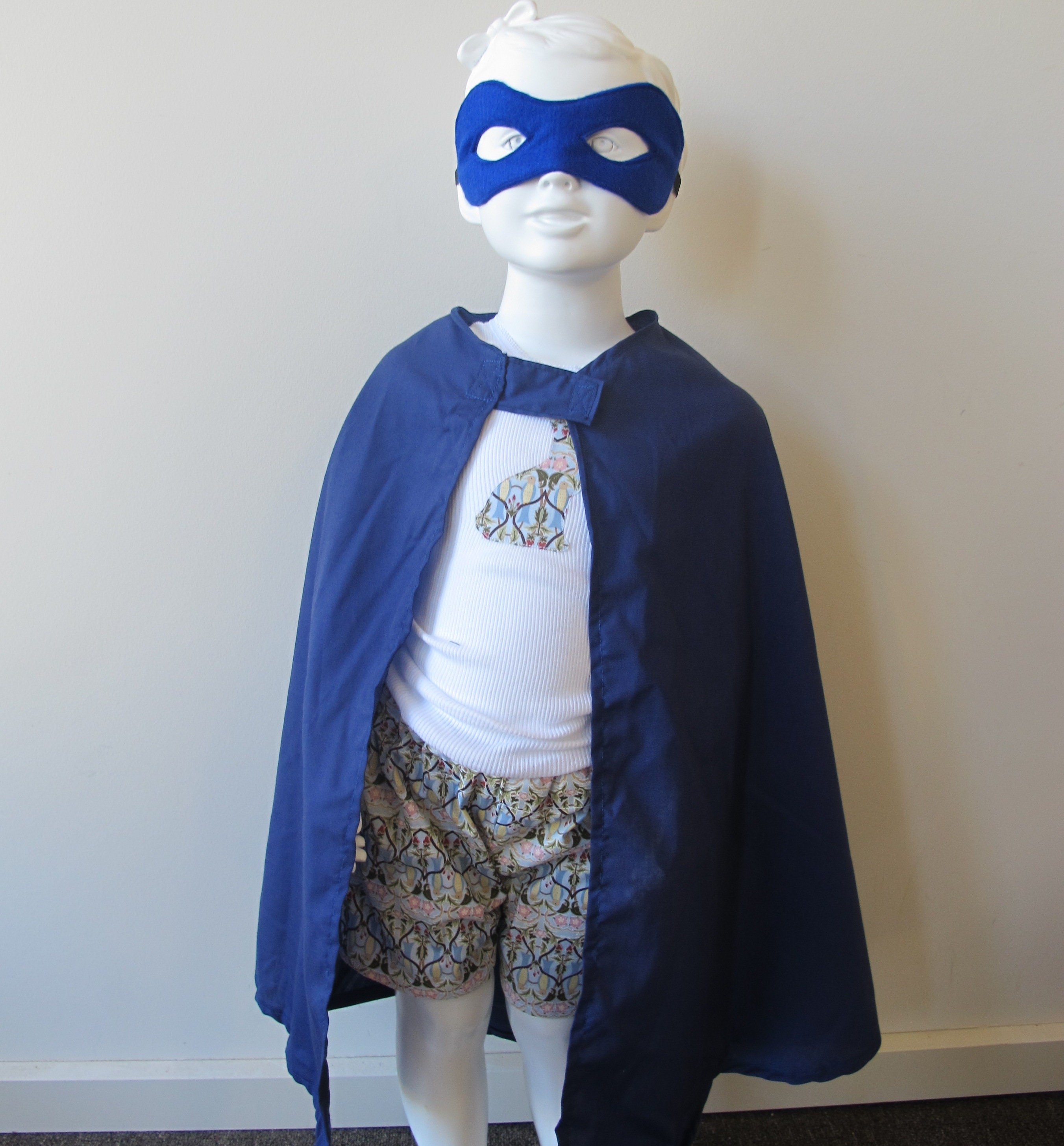 Kids Superhero Magician Cape With Lightening Bolt and Matching Felt ...