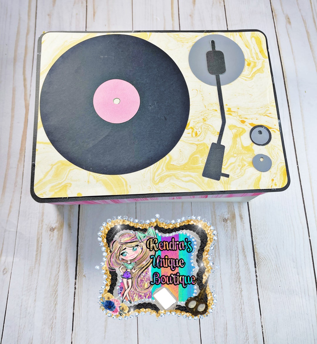 Record Player Valentines Box, Valentine Box for a Boy, Girls Valentine ...
