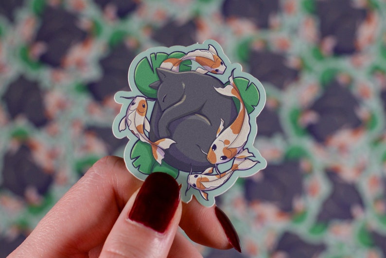 Jinx the Black Cat Sticker Set – Cut and Magical 6pc Stickers - Etsy