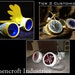 Custom Built Steampunk Cyberpunk Post-apocalyptic LED Goggles, Tailored ...