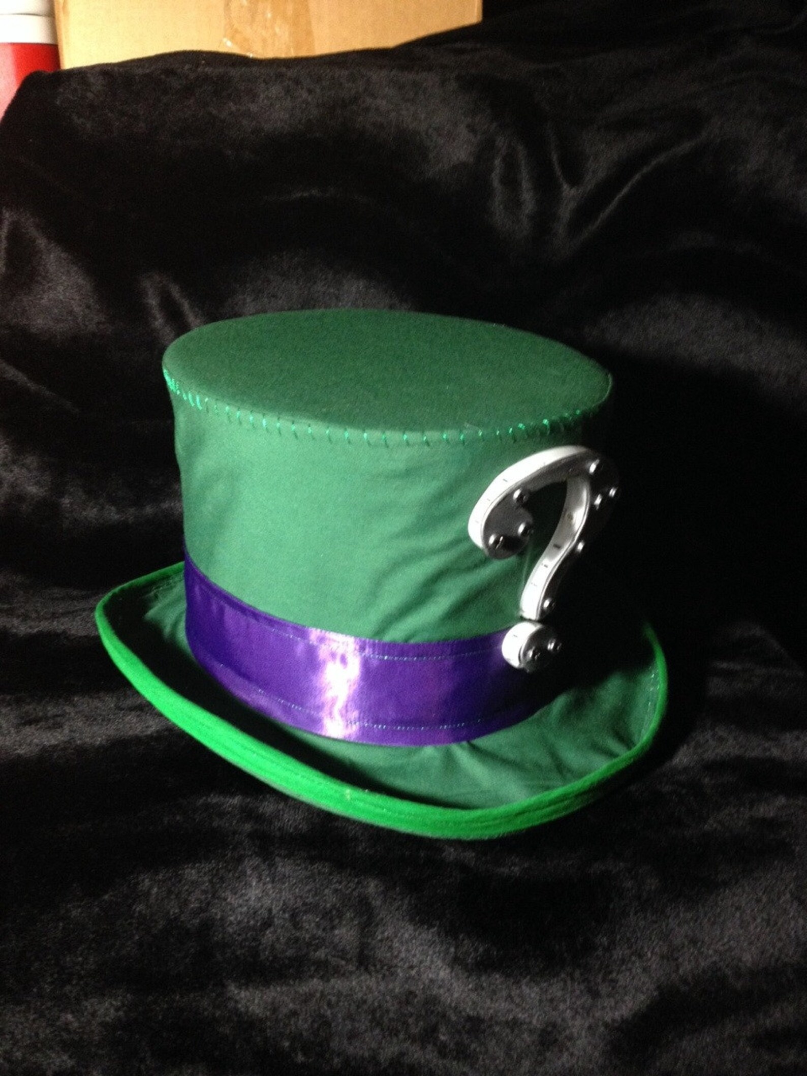 Riddler Villain Inspired Steampunk Top Hat Ready to Ship Hat | Etsy