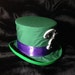 Riddler Villain Inspired Steampunk Top Hat Ready to Ship Hat - Etsy
