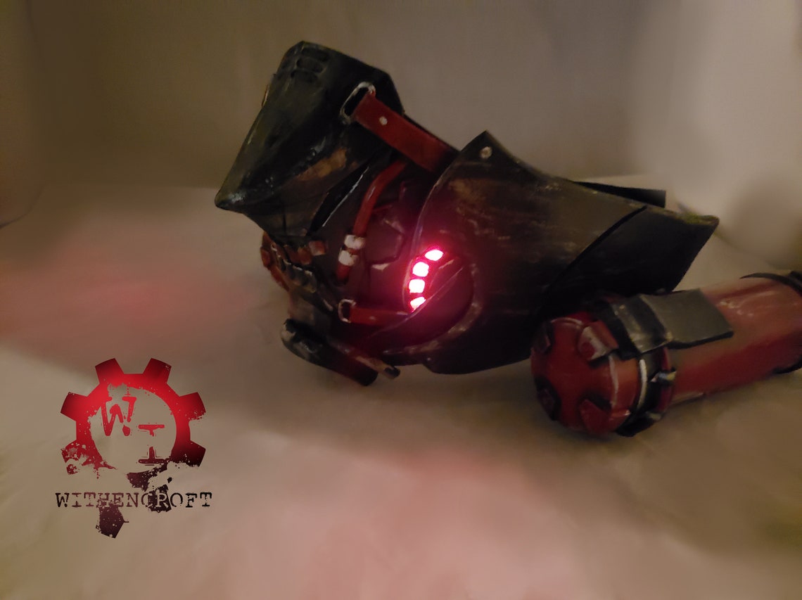 Code Vein Louis Inspired Mask W/ Leds Cosplay EVA FOAM Vampire - Etsy