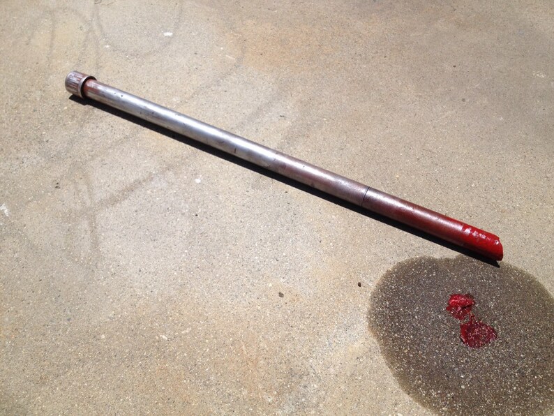 Zombie Pipe Replica Inspired by the Walking Dead Cosplay - Etsy