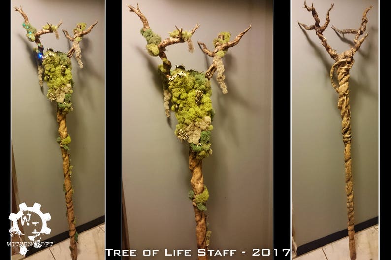 Custom Staff Hollywood Prop Made to Order for Cosplay LARP - Etsy Sweden