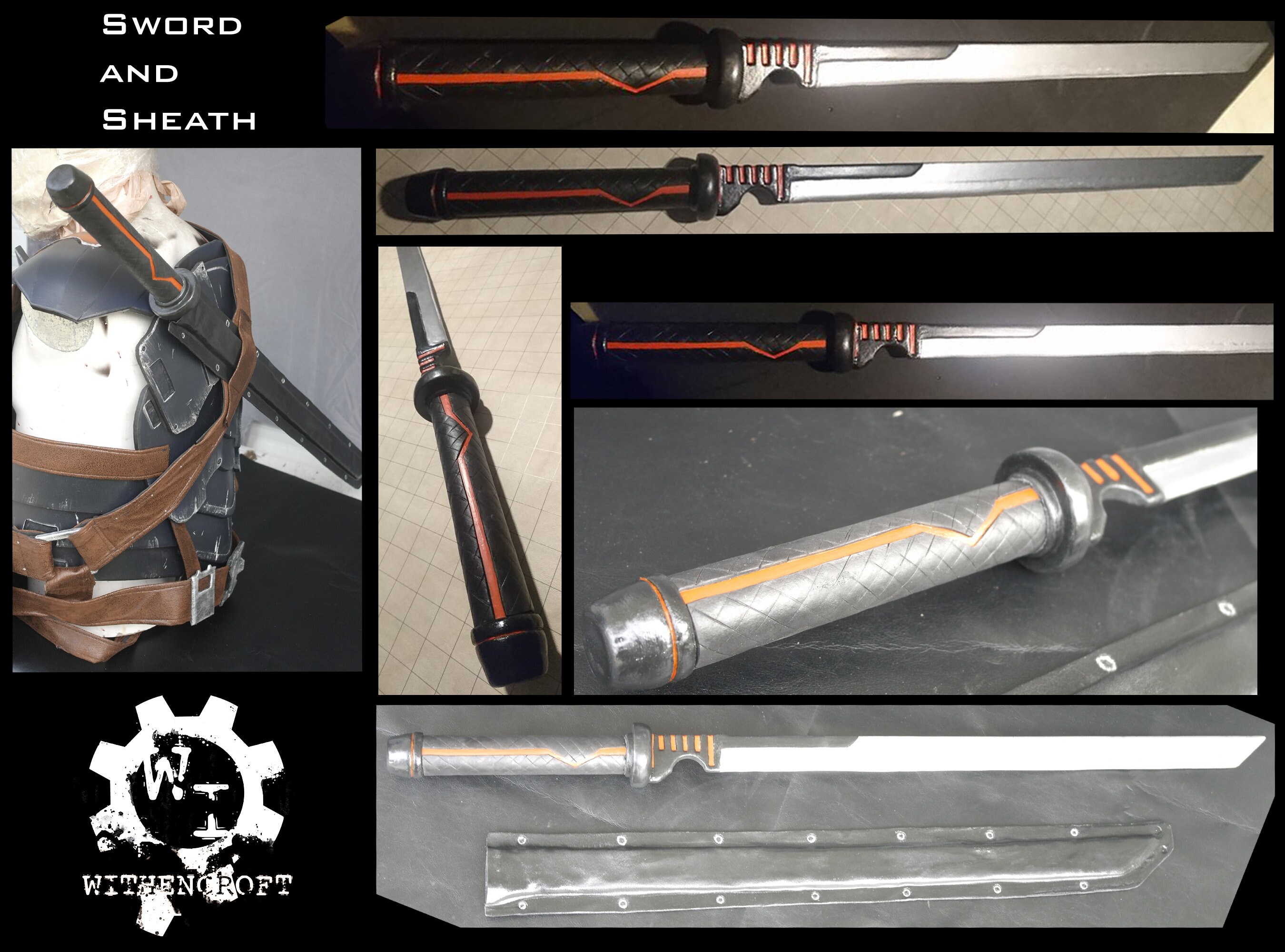 Deathstroke Sword Cosplay