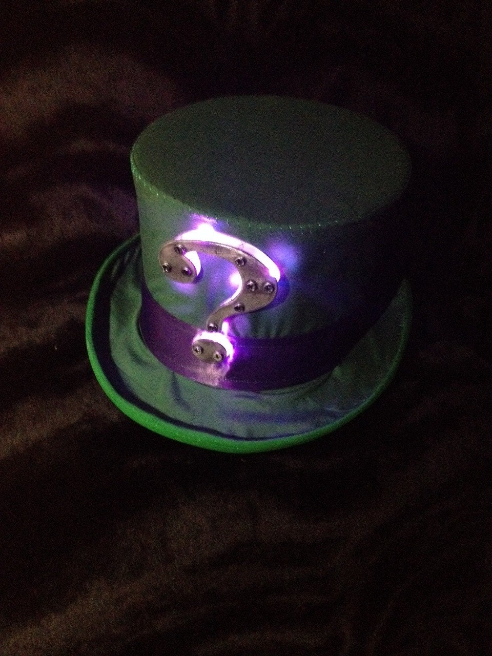 Riddler Villain Inspired Steampunk Top Hat Ready to Ship Hat | Etsy