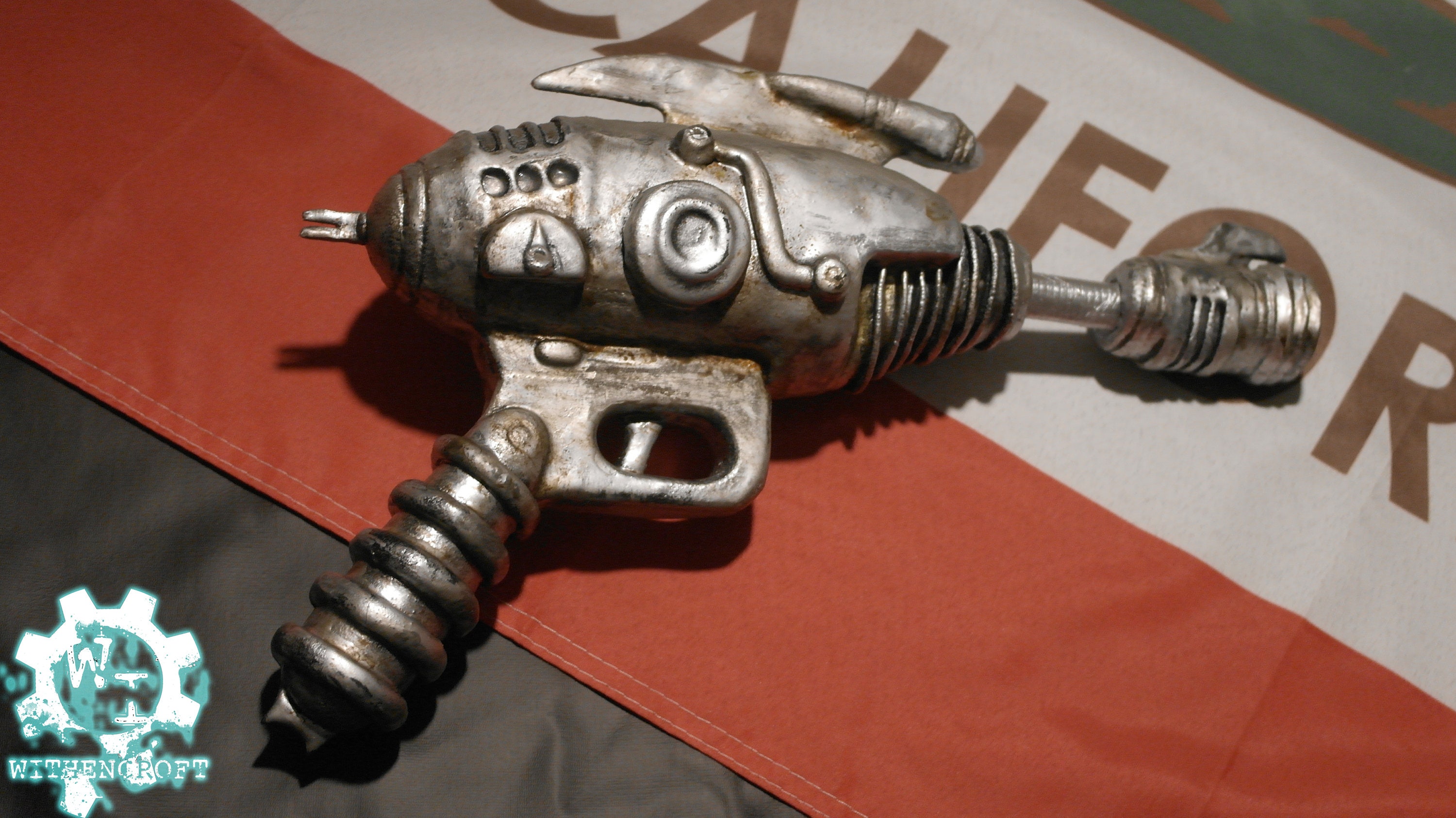 Fallout Inspired Alien Blaster Prop Replica Lights up With | Etsy