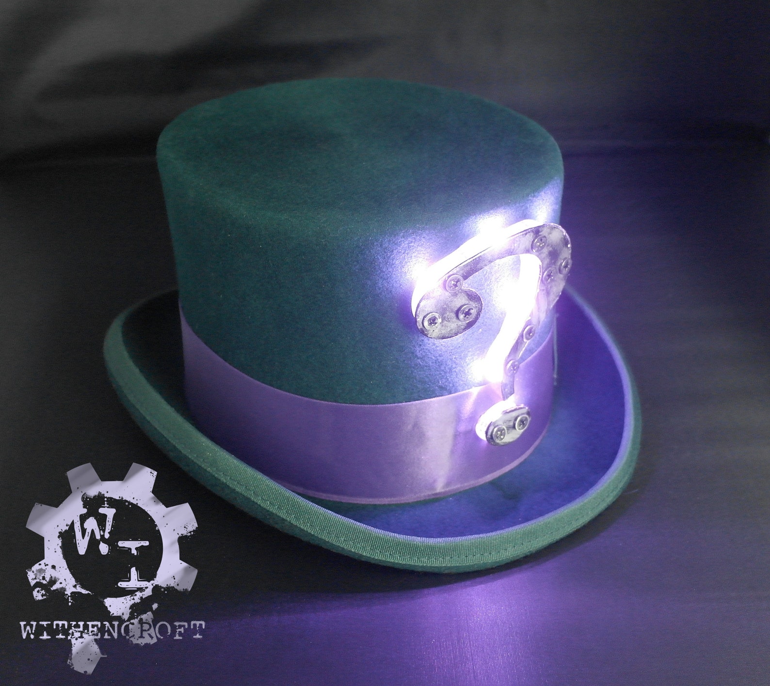 SET of Riddler Villain Inspired Steampunk Props Top Hat - Etsy