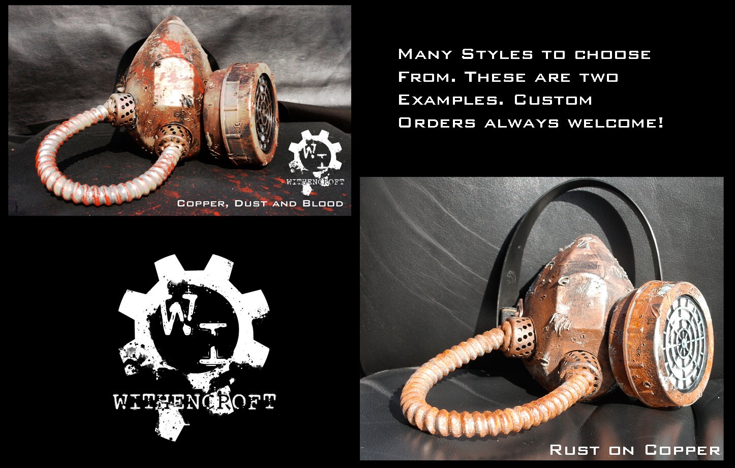 Fallout Wasteland Functional Gas Mask / Respirator Steampunk | Etsy Canada