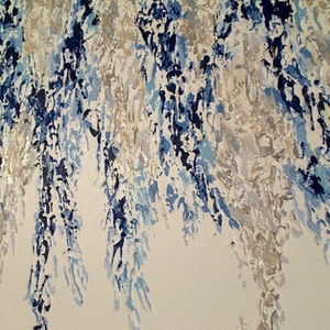 Abstract Art, Abstract Painting, Abstract Canvas Art, Blue Abstract ...