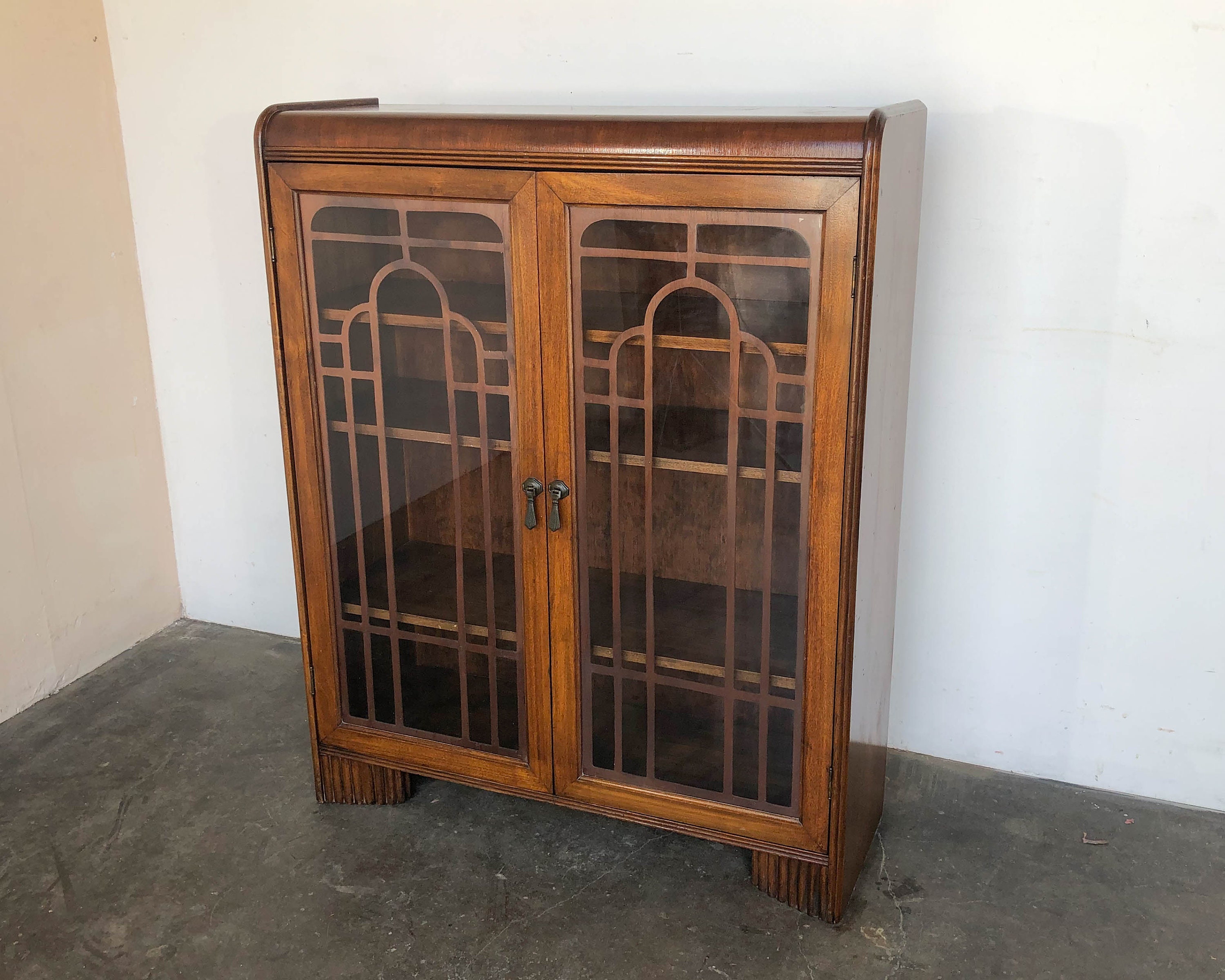 Waterfall china cabinet store