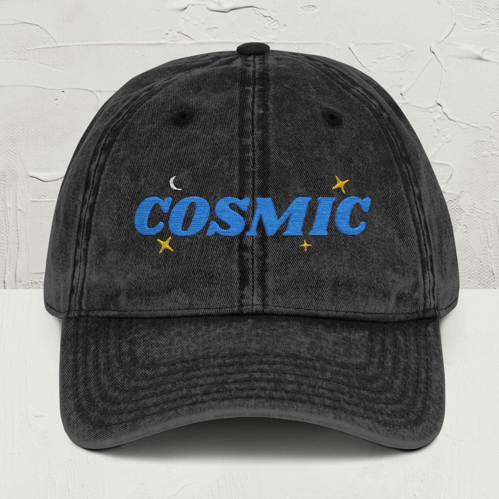 Cosmic Embroidered Hat, Aesthetic Cap, Rave Hat, Rave Outfit, Space ...
