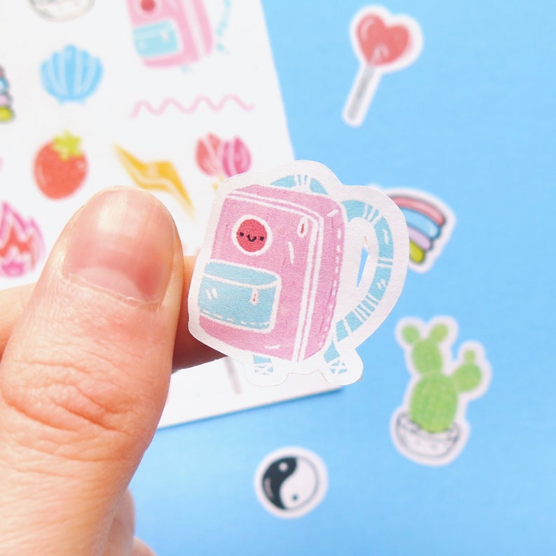 Funky / Sticker Sheet / Planner Stickers Cute Stickers - Etsy