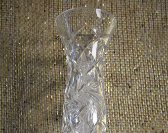 Lead Crystal Bud Vase - Etsy