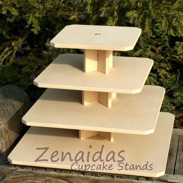Square Cupcake Stand - Etsy