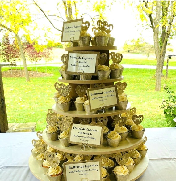 50th Anniversary Cupcake Tree