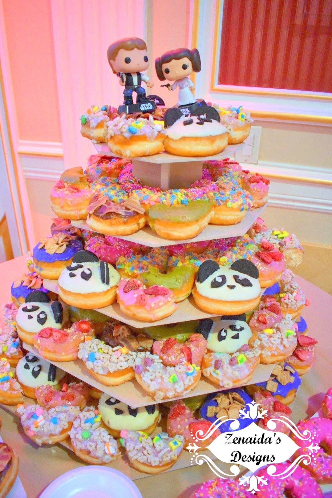 Octagon 5 Tier X Large Dessert Stand DIY Project MDF Wood - Etsy