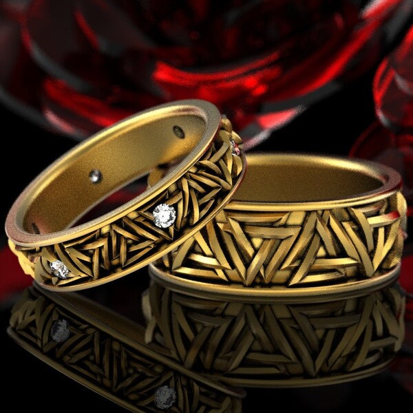Viking Wedding Ring - Etsy
