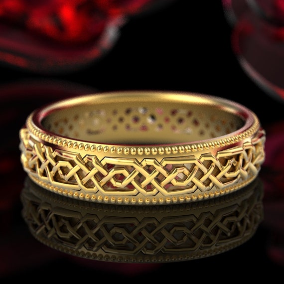 Gold Celtic Rings - CelticEternity