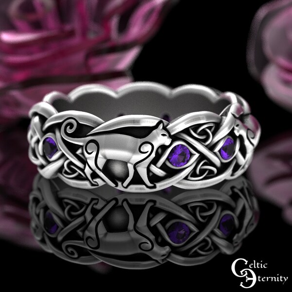 Cat Ring - Etsy