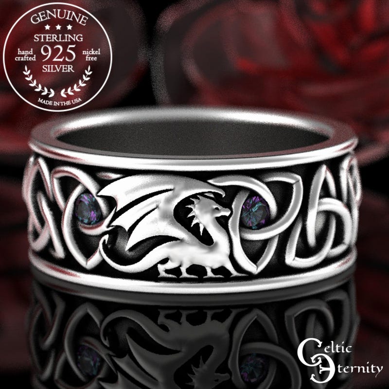 Dragon Rings for Men - Etsy