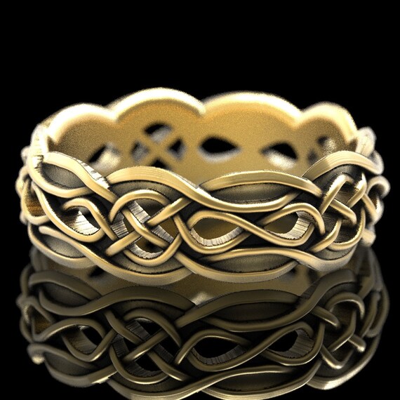Gold Celtic Rings - CelticEternity