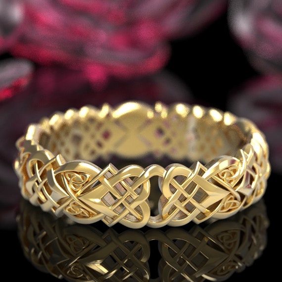 Gold Celtic Rings - CelticEternity