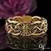 10K Gold Bee Ring, 14K Celtic Bee Ring, Gold Honeybee Ring, Queen Bee ...