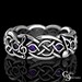 Music Notes Ring Amethyst Celtic Wedding Ring Sterling - Etsy