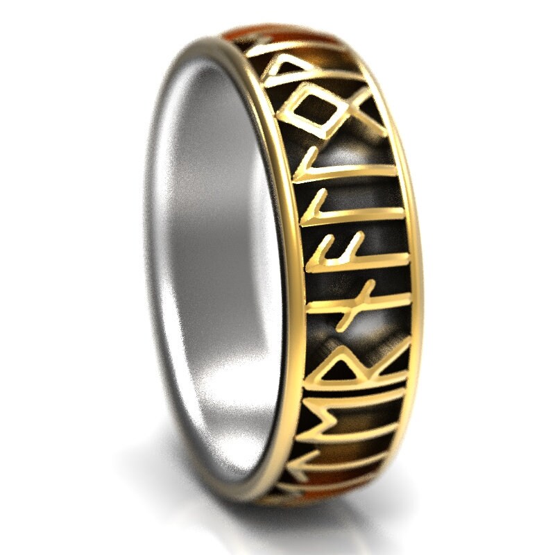 RESERVED FOR Kasey 2nd Payment for 10K Gold & Sterling Silver Nordic ...