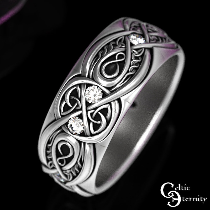 Mens Celtic Ring - Etsy