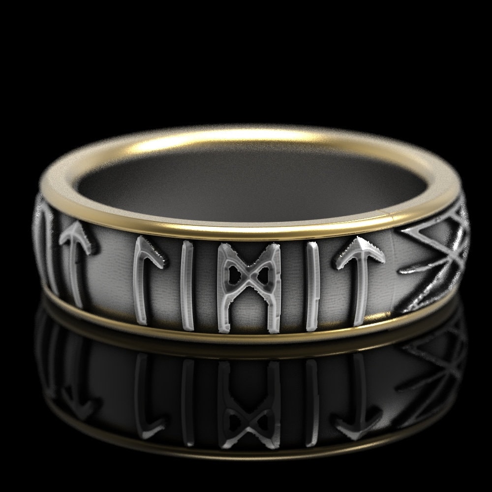 RESERVED FOR Nic, 2 Payments for Custom 2-Tone Gold and Platinum Nordic ...