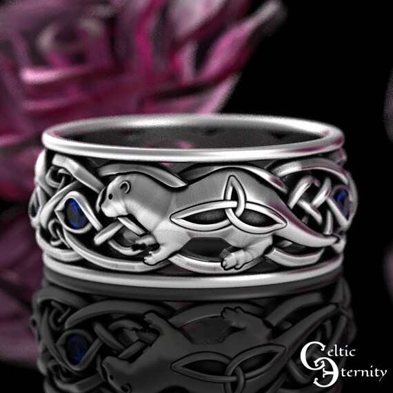 Silver Animal Rings - CelticEternity