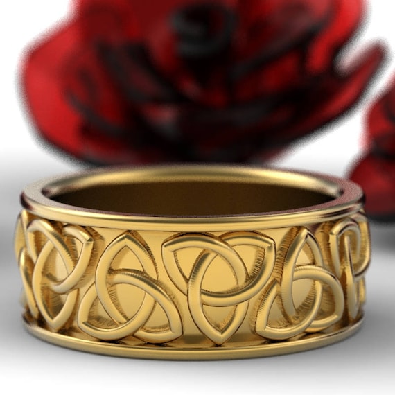 Gold Celtic Rings - CelticEternity