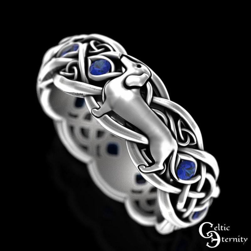 Bred Silverring - Etsy