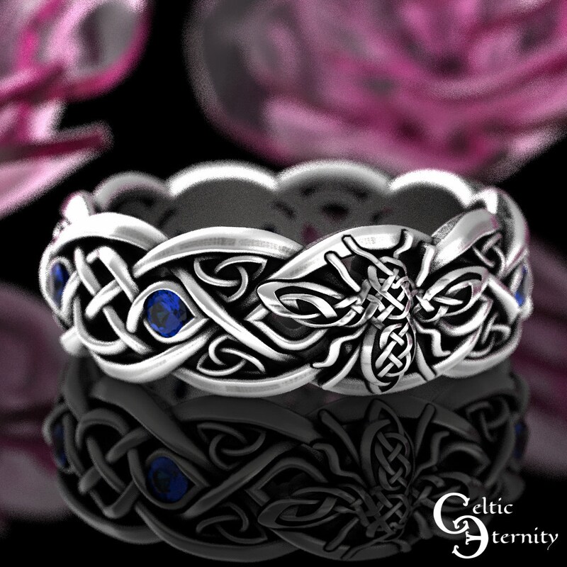 Silver Bee Ring - Etsy