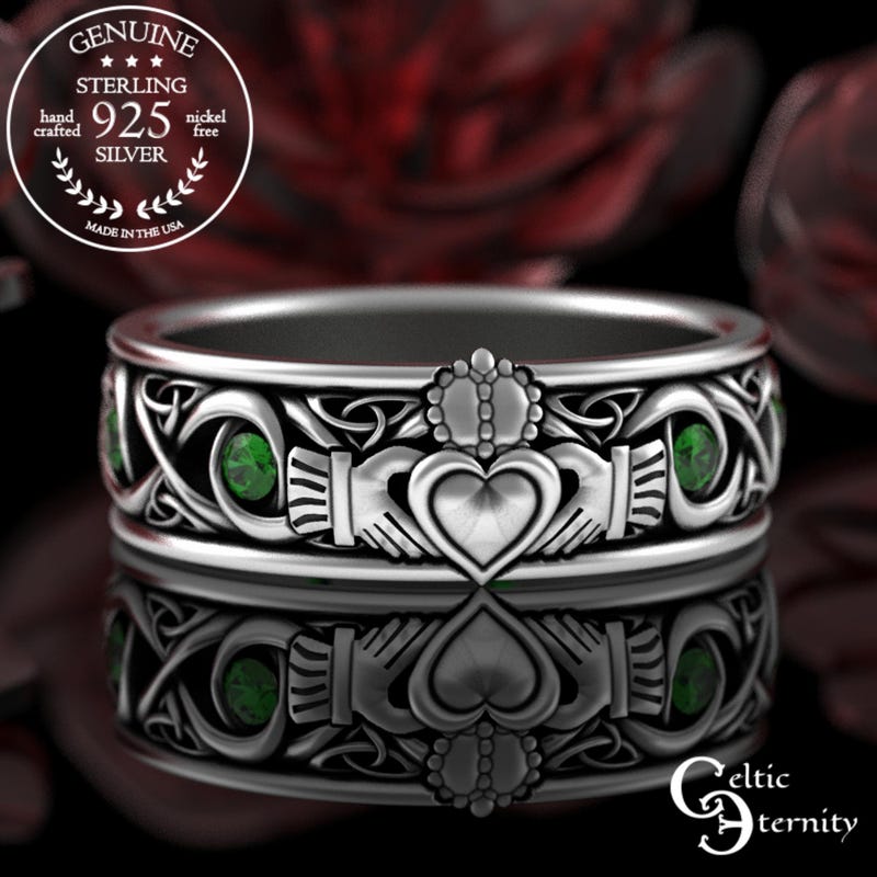 Custom Claddagh Ring - Etsy