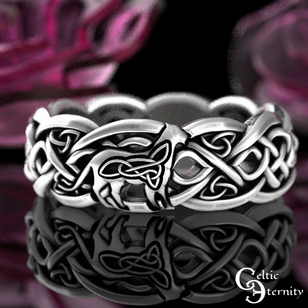 Lioness Sterling Ring, Sterling Big Cat Ring, Silver Panther Ring ...