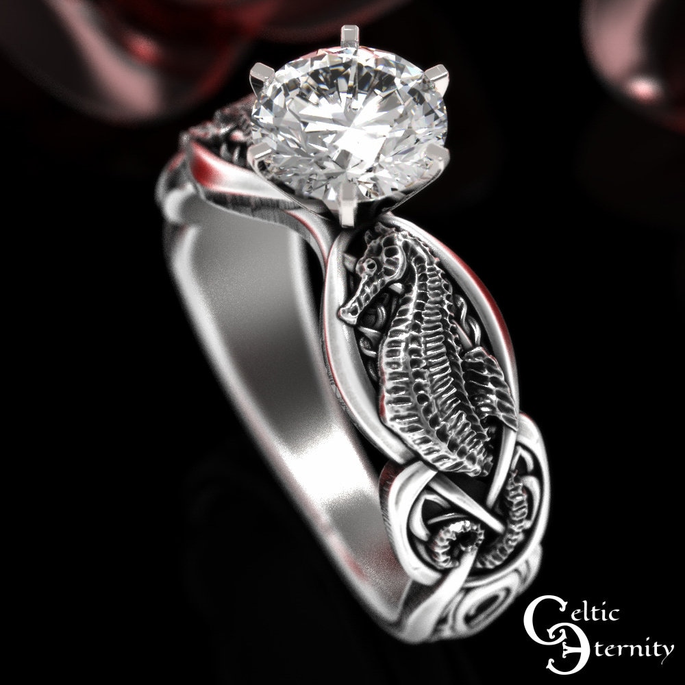 Ocean Inspired Engagement Rings