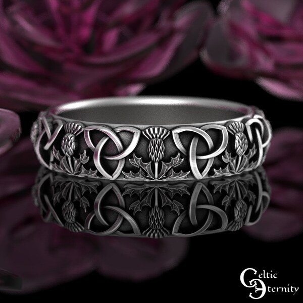 Celtic Knot Thistle - Etsy