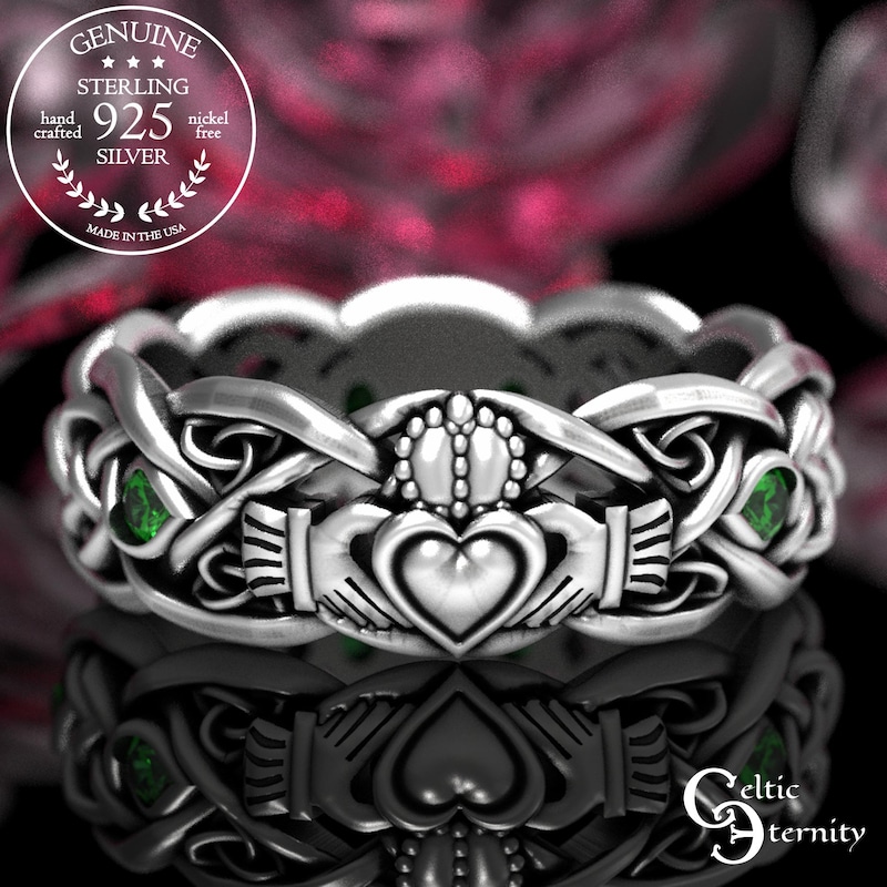 Custom Claddagh Ring - Etsy