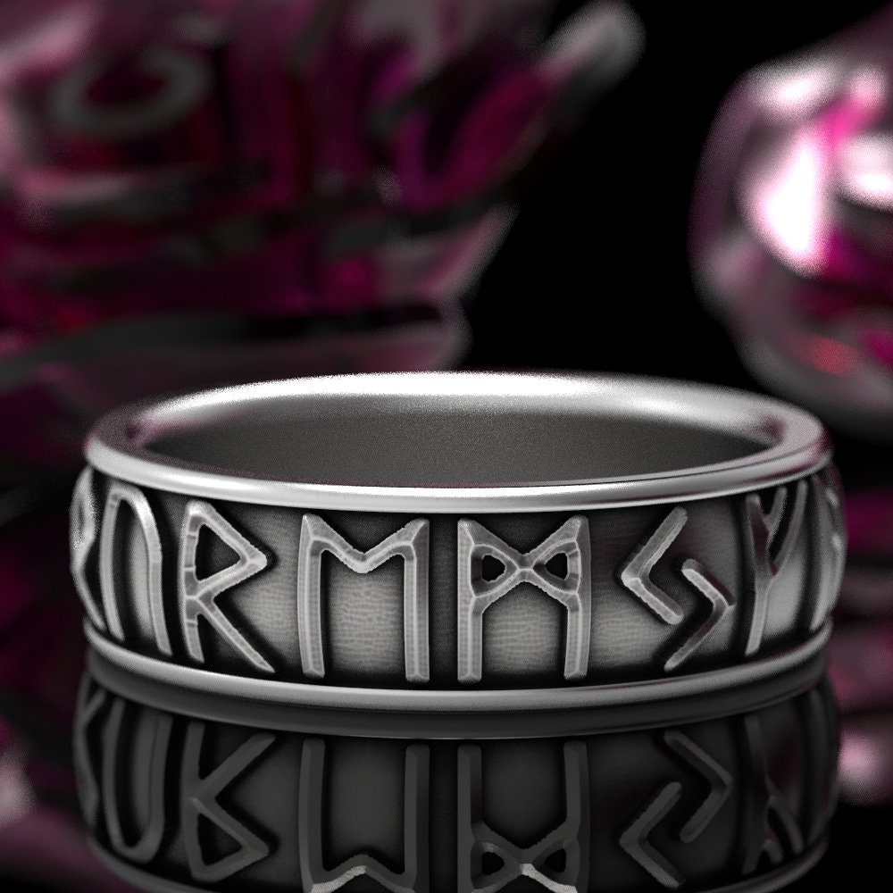 RESERVED FOR A McNer 3 Payments For Custom You're My Favorite Rune Ring ...